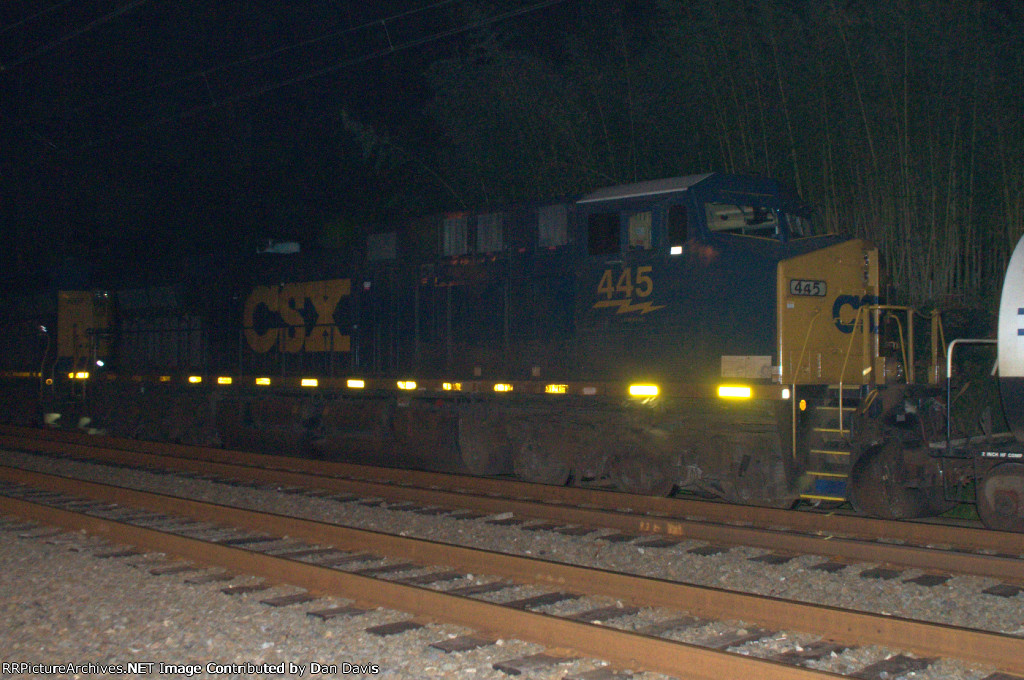 CSX AC44CW 445 trails on Q410-02